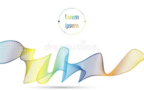 Vector Abstract Line Design Technology Concept Background Stock Vector Illustration Of Tech