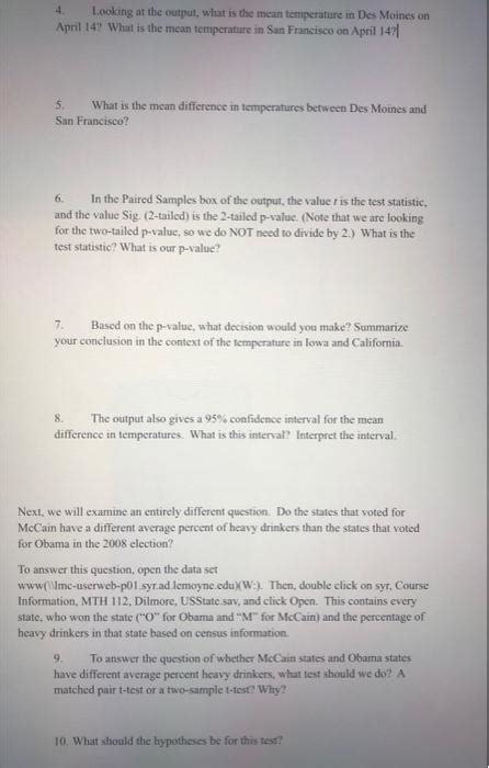 In This Lab We Will Learn How To Use SPSS To Perform Chegg