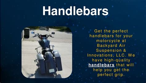 PPT Customize Your Ride With The Best Handlebars PowerPoint