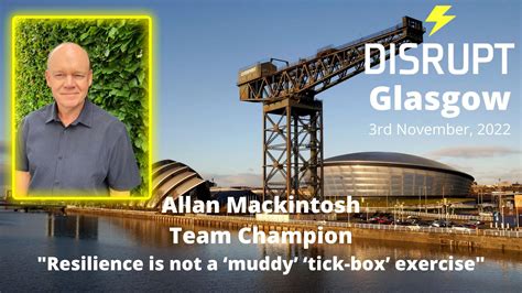 Resilience Is Not A Muddy Tick Box Exercise Allan Mackintosh DisruptHR Talks DisruptHR