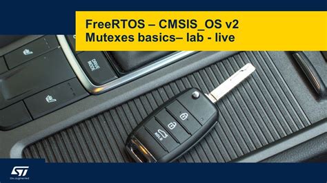 Freertos On Stm32 V2 18b Mutexes Live Lab Youtube