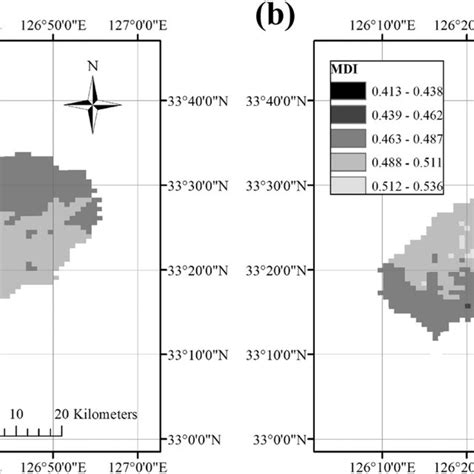 Spatial Distribution Of The Land Surface Temperature Statistics A