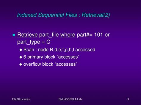 PPT Chap 10 Indexed Sequential File Access And Prefix B Trees