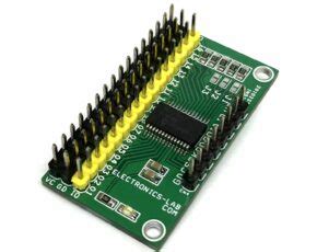 Bit I O Expander With Serial Interface SPI Or I C Electronics Lab