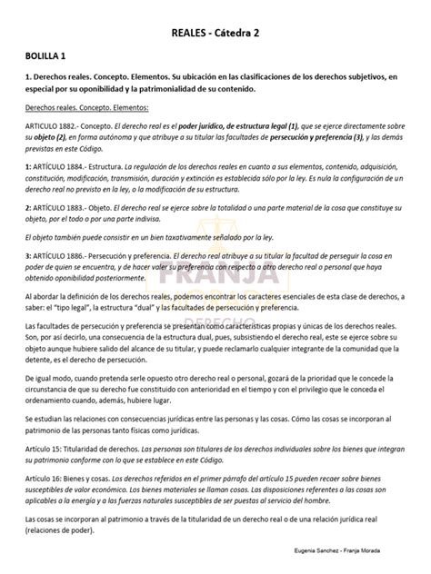 Resumen Reales Bolilla X Bolilla Cat 2 Pdf