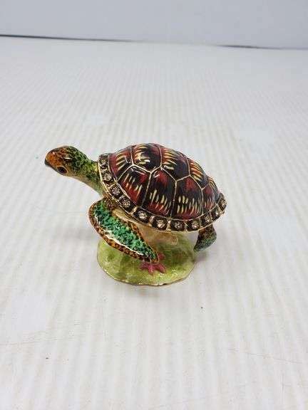 Sea Turtle Trinket Box Parrott Marketing Group