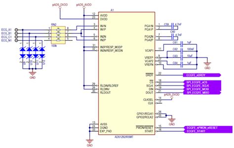 ADS DC Lead Off Detection With Input Current Source Setup But With Hz Noise Data