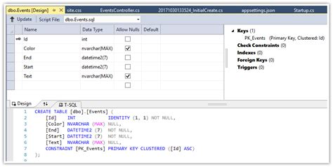 ASP NET Core Monthly Calendar NET JavaScript HTML Open Source DayPilot Code