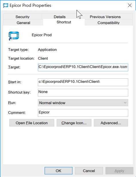 Windows Security For Epicor Launching And Login Epicor ERP 10 Epicor User Help Forum