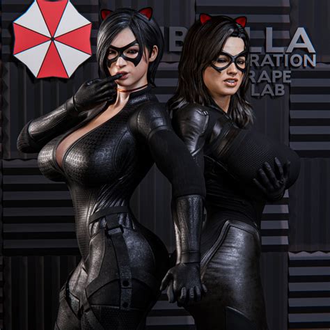 Rule 34 2girls 3d Ada Wong Big Ass Big Breasts Bioware Breasts Bust Busty Capcom Crossover