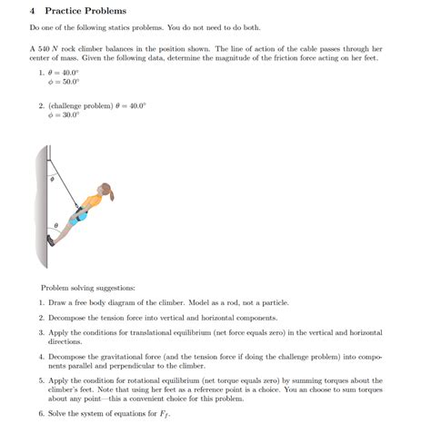 Solved 4 Practice Problems Do One Of The Following Statics