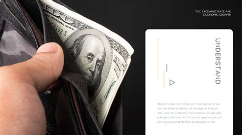 The Exchange Rate And Economic Growth Themes For PowerPoint