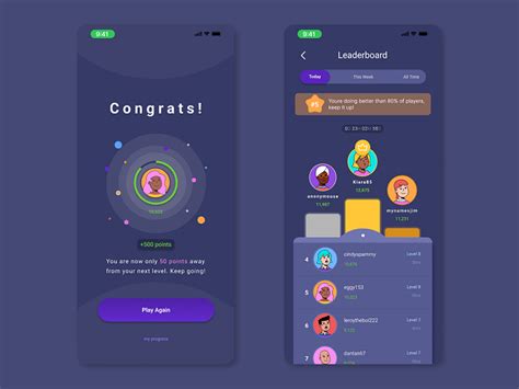 Leaderboard Ui Designs Themes Templates And Downloadable Graphic