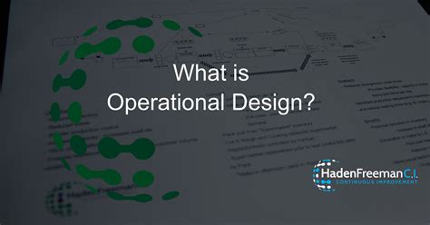 What Is Operational Design