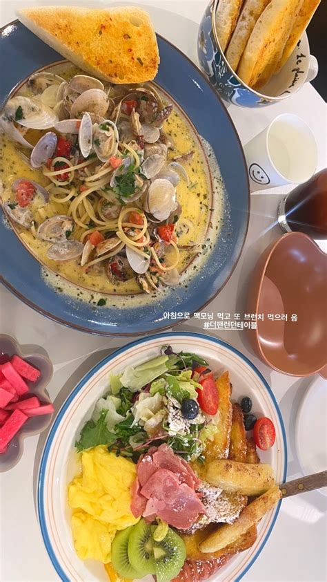 또 가고 싶은 잠실 석촌호수 브런치 맛집 더 팬 런던 테이블 찐 후기 네이버 블로그