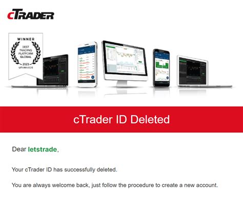 Delete Ctid Ctrader Id