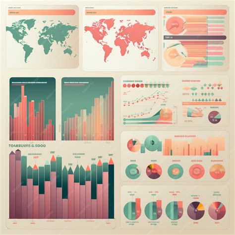 Premium Ai Image A Comprehensive Set Of Business Analytics And Data