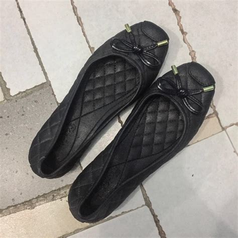 Black Rubberplastic Shoes Womens Fashion Footwear Shoe Inserts On