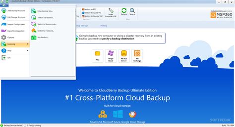 MSP Backup Ultimate Edition Download Review Screenshots