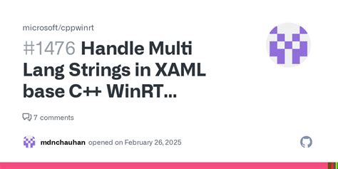 Handle Multi Lang Strings In Xaml Base C Winrt Unpackaged Application · Issue 1476