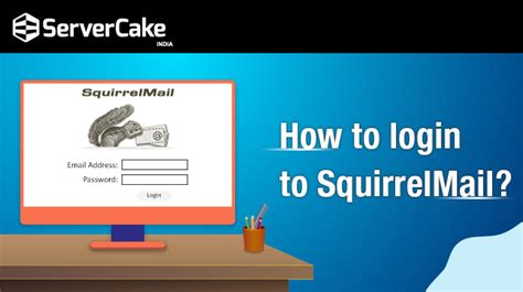 how to login to squirrelmail servercake