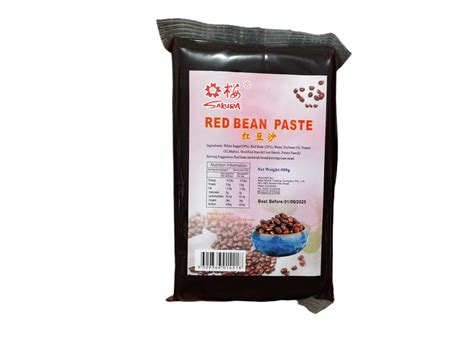 Sakura Red Bean Paste 500g Savour Of Asia