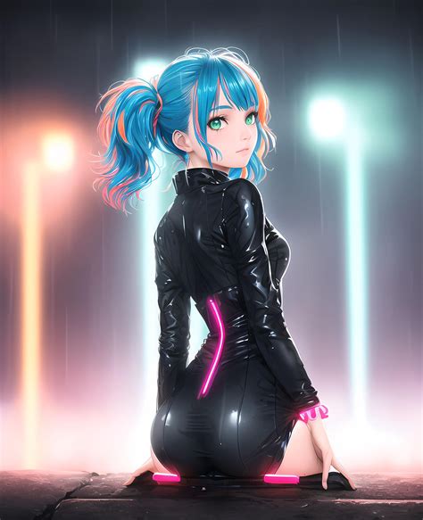 Latex Wet Girl 5 By Neuromage On Deviantart