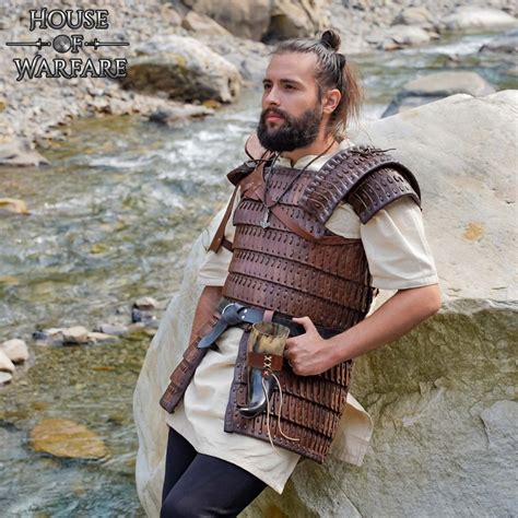Leather Lamellar Armour For Vikings Slavs Russians And Khazars
