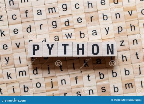 Python Programming Language Word Concept Stock Photo Image Of Html Engineering