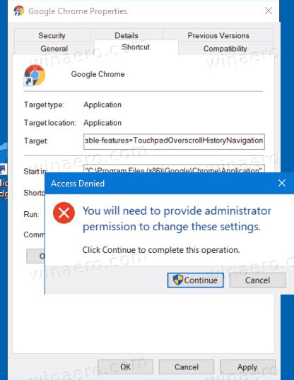 Disable Chrome Backward And Forward Navigation With Touchpad Scroll