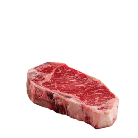 Dry Aged Usda Prime Black Angus Beef Bone In Ny Strip Two Steaks 16