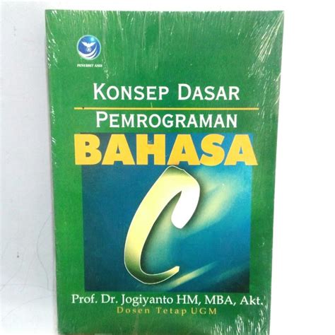 Jual BUKU Konsep Dasar Pemrograman Bahasa C Shopee Indonesia