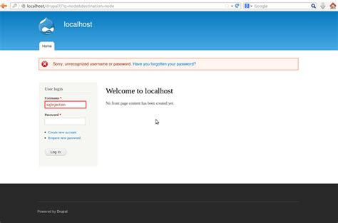 Drupal Core Sql Injection Vulnerability Cve 2014 3704 Oct 24 2014