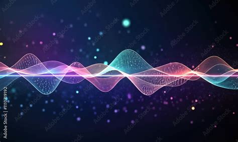 Cyber Big Data Flow Particles Bokeh Digital Neural Network Concept Of Ai Artificial