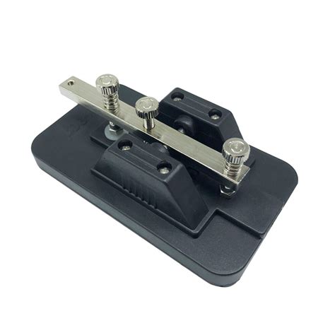 Manual Cw Key Teaching Telegraph Exerciser With Buzzer Short Wave Radio Morse Code