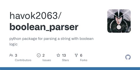 Github Havok2063booleanparser Python Package For Parsing A String With Boolean Logic