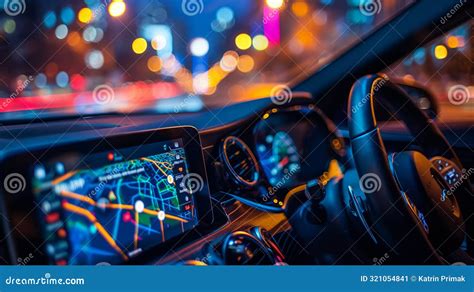 Comprehensive Map Interface GPS Navigation System Navigation And Exploration Of Surroundings