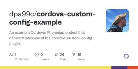 GitHub Dpa99c Cordova Custom Config Example An Example Cordova