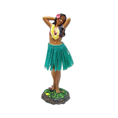 Leilani Polyresin Dashboard Doll With A Spring Under Her Skirt So She Dances In You Car Height