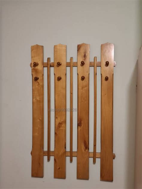 Дървена закачалка Друга мебел Мебели за дома и офиса Сливен Дървена