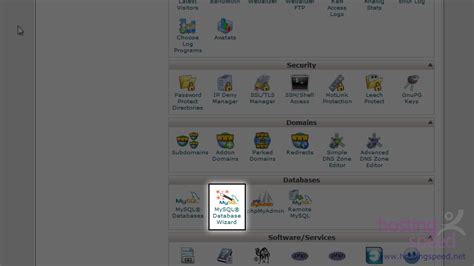 如何建立mysql 數據庫 How To Create Mysql Database Mysql Database Wizard Hosting Speed