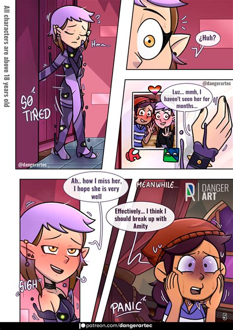 Rule 34 2girls Amity Blight Canon Couple Dangerartec Dark Skinned