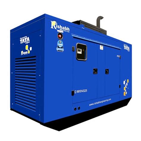 125 Kva Tata Silent Diesel Generator Set At Rs 1122570piece Diesel