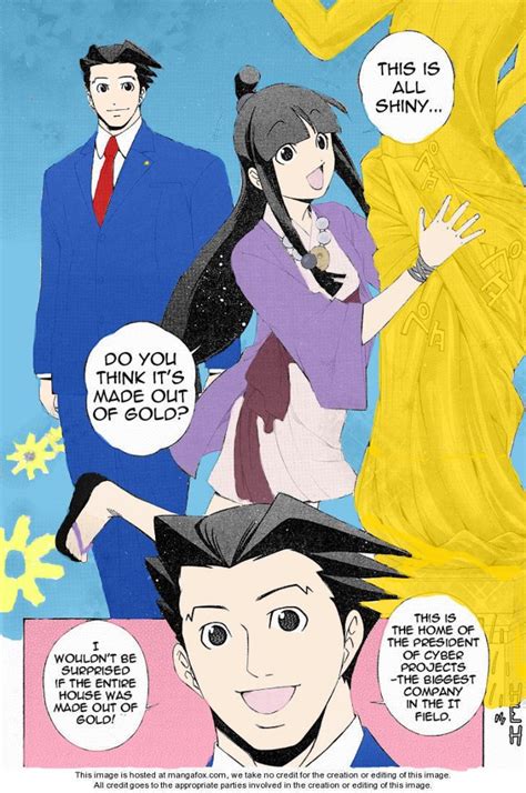 Phoenix Wright And Maya Fey Colored By Kawaiiyandereyuno On Deviantart