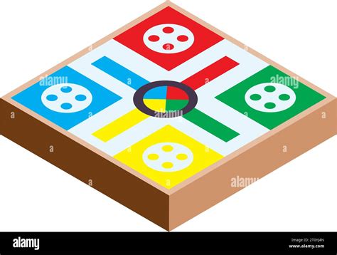 Game Board Ludo Stock Vector Image Art Alamy