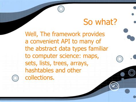 Ppt Java Collections Framework Powerpoint Presentation Free Download