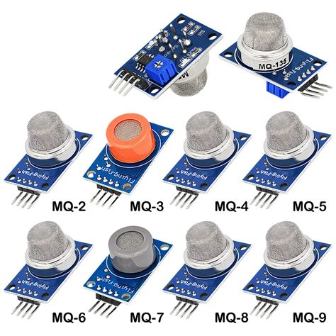 jual mq 2 7 mq 9 modul sensor gas cair metana asap deteksi untuk kit