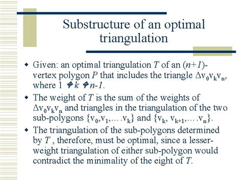 Dynamic Programming Matrix Chain Multiplication Optimal Triangulation Csc