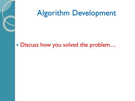 Algorithm Workshop Ppt Download