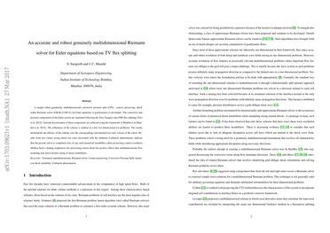 An Accurate And Robust Genuinely Multidimensional Riemann Solver For